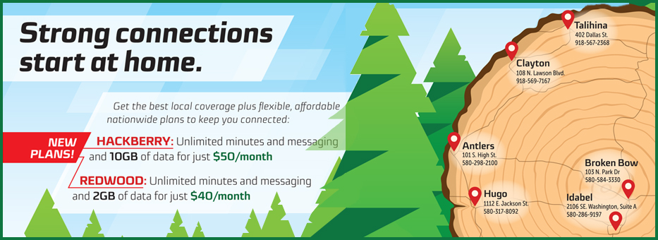 Pine Cellular Cell Phone Company Oklahoma